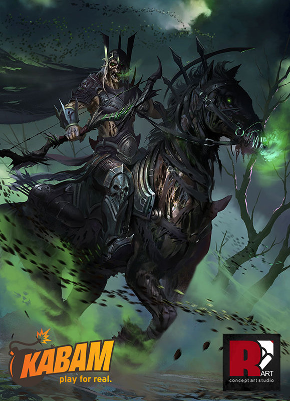 ArtStation - KABAM card [www.redpencilart.com]