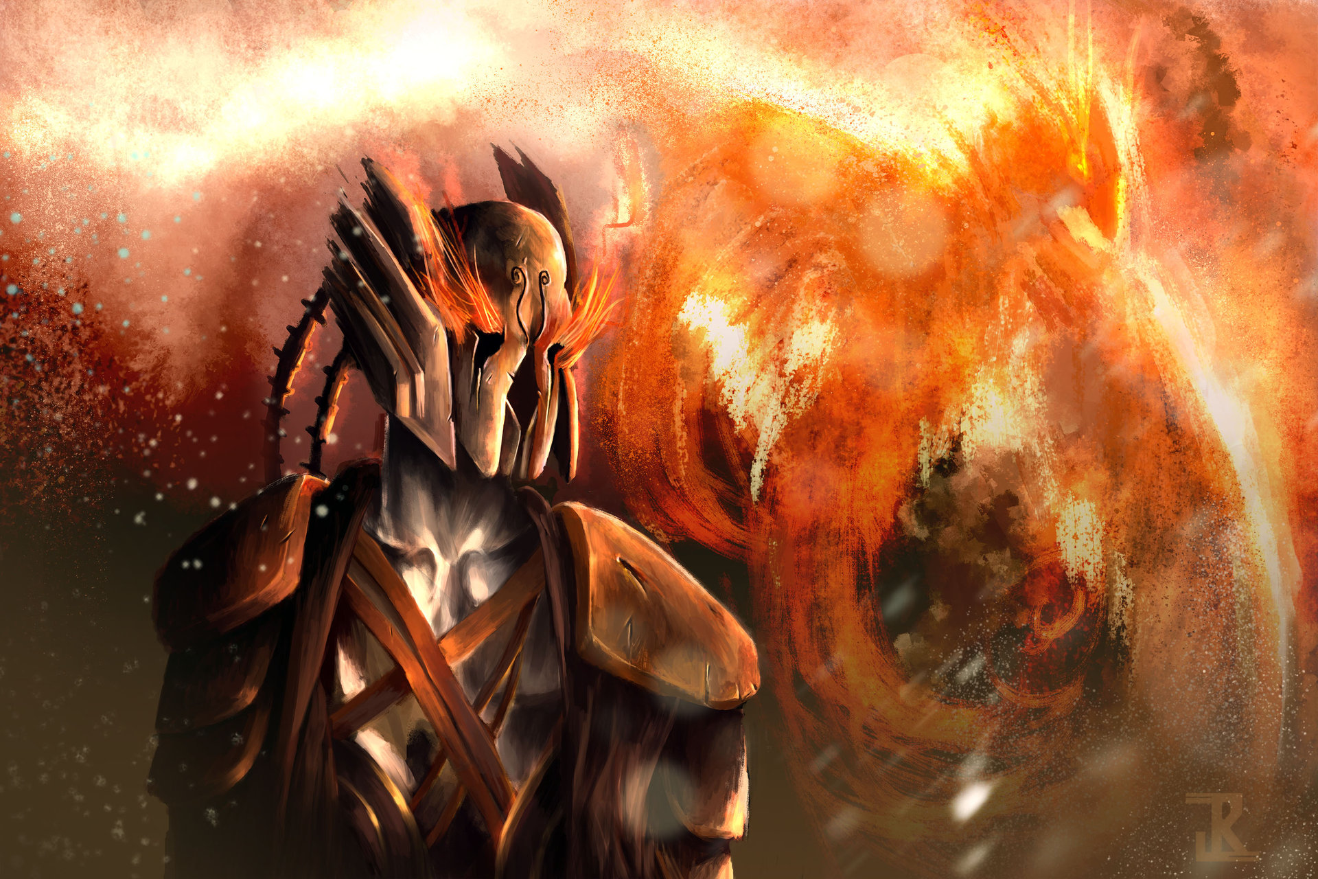 ArtStation - The Phoenix Warrior