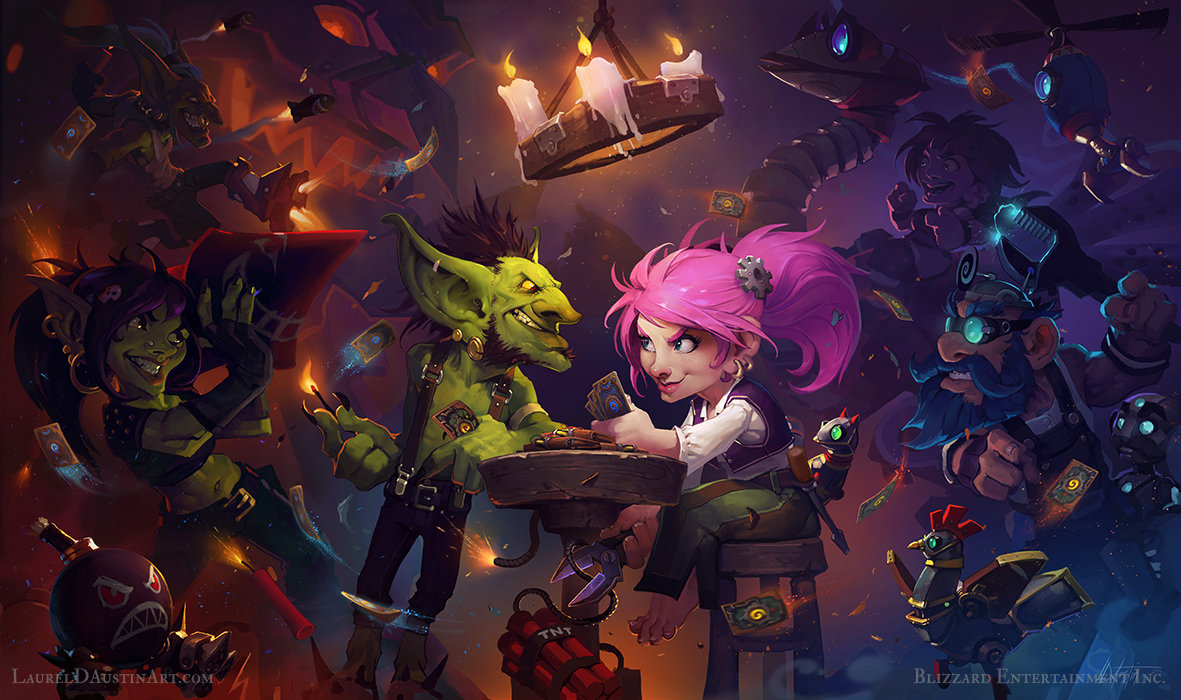 Hearthstone: Goblins VS Gnomes by Laurel D Austin : r/ImaginaryGnomes