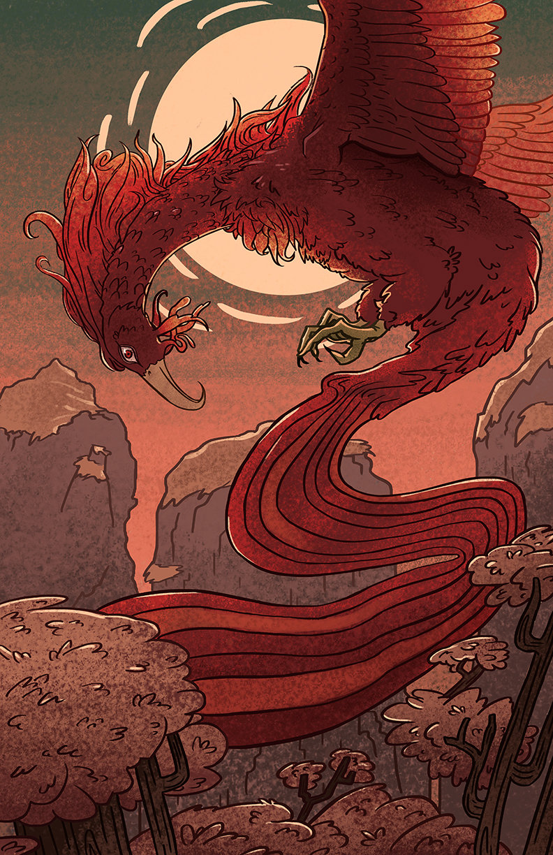 ArtStation - Vermilion Bird