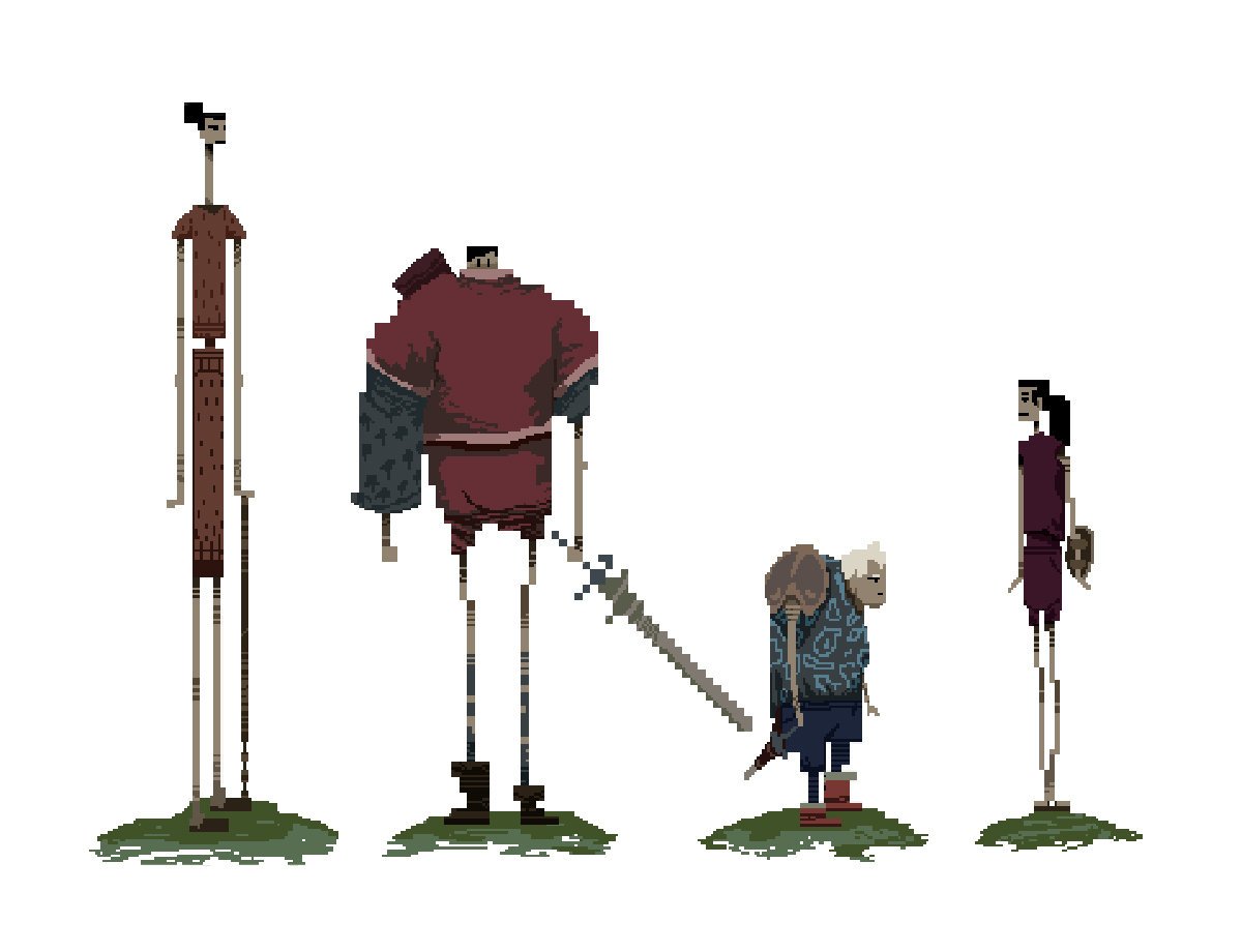 ArtStation - Zero-Zero: Character Designs