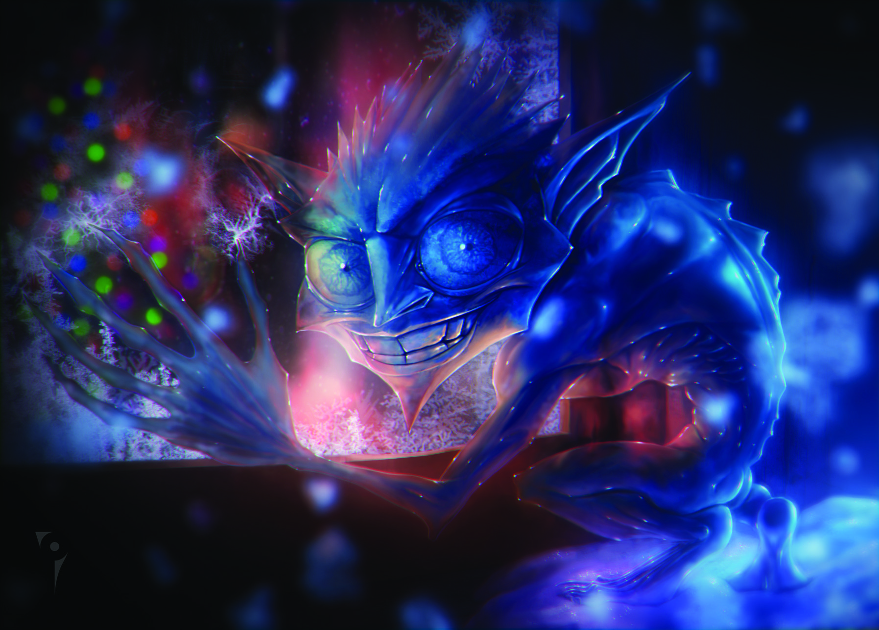 ArtStation - The 2D Workshop Christmas Card 2014 - Jack Frost