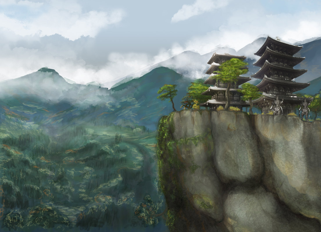 ArtStation - Kamijin Shrine