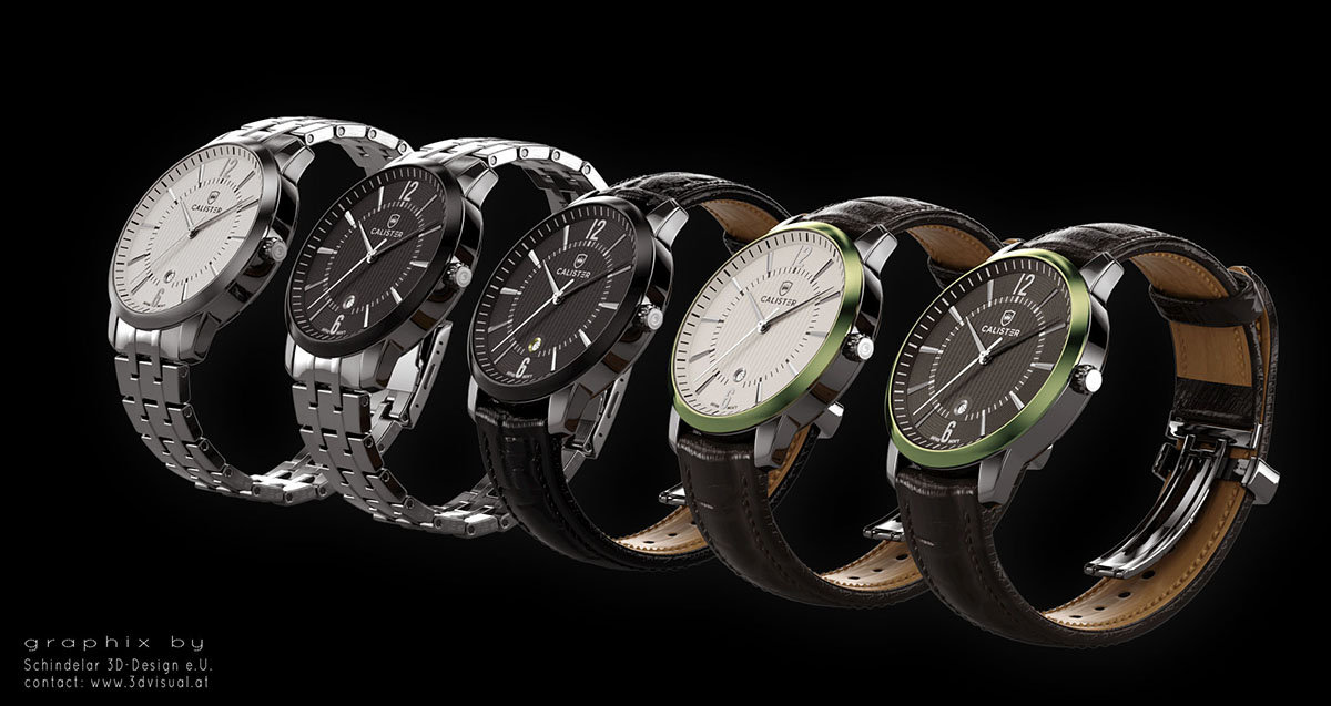 ArtStation - Calister watch - final renders