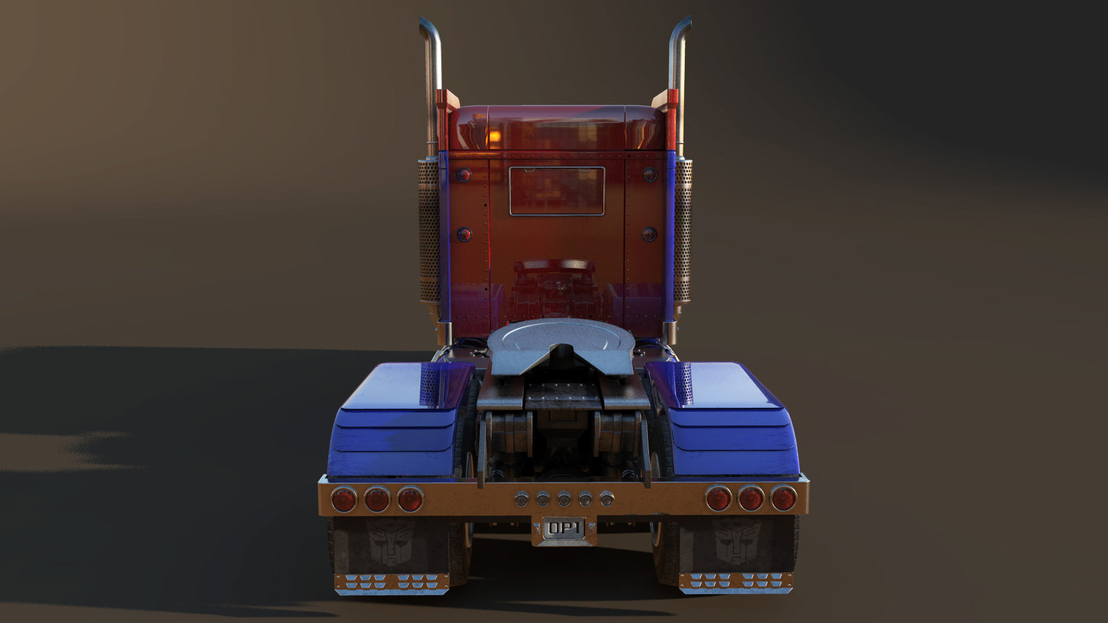 Jay Howse - Transformers Universe - Optimus Prime's vehicle form