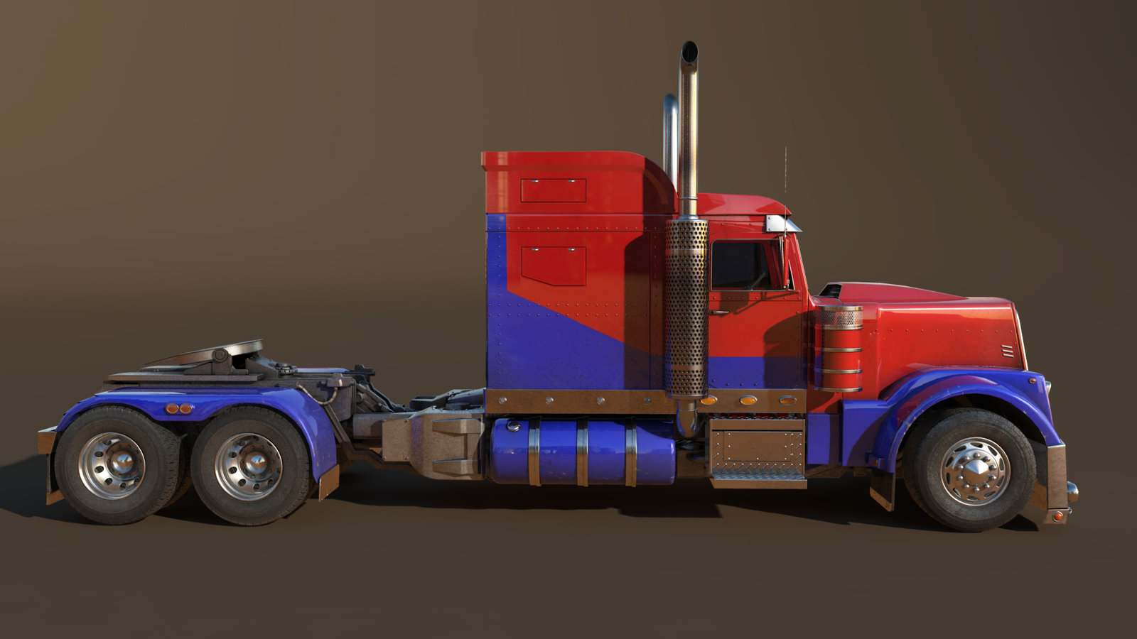 Jay Howse - Transformers Universe - Optimus Prime's vehicle form