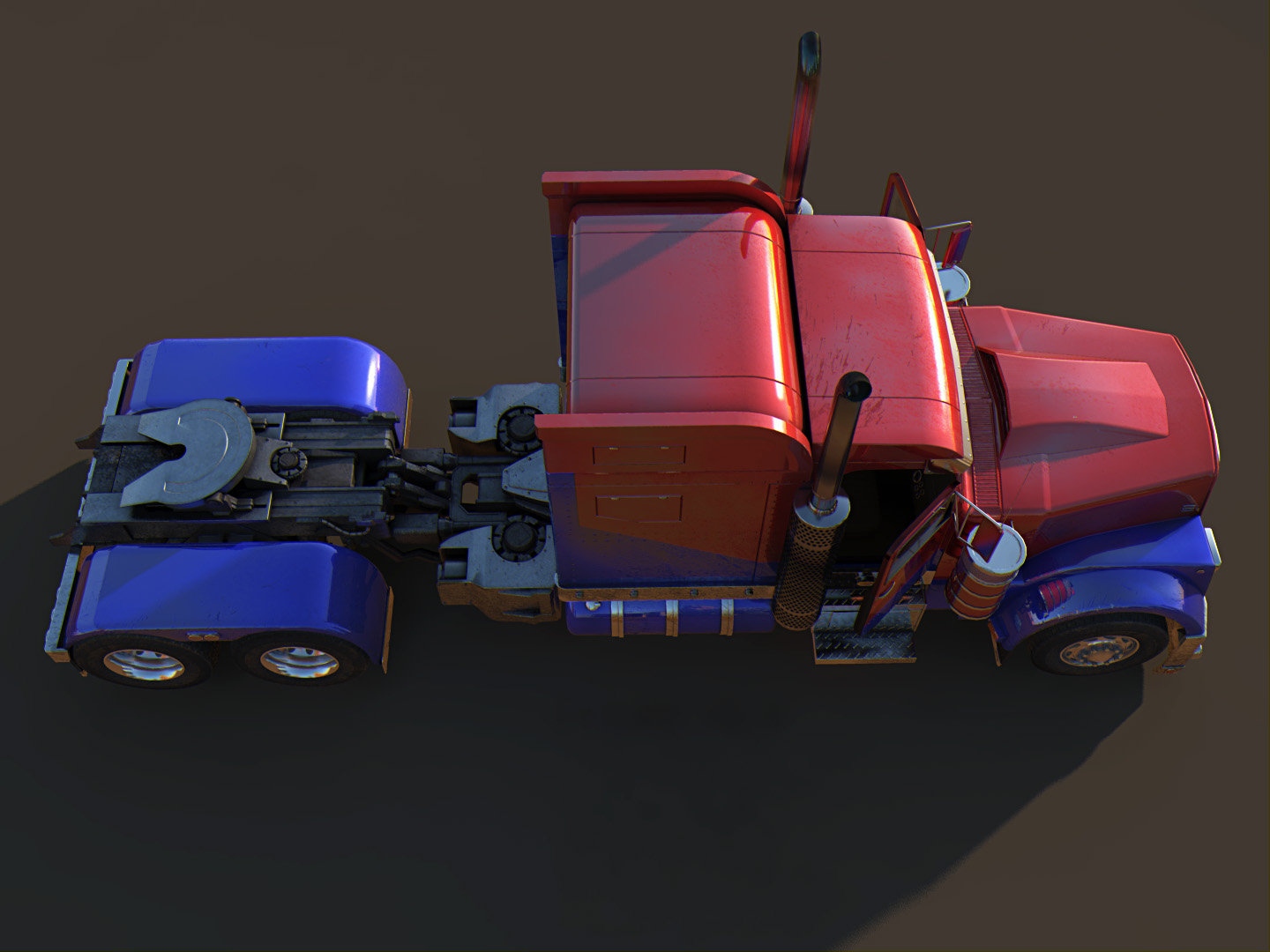 Jay Howse - Transformers Universe - Optimus Prime's vehicle form