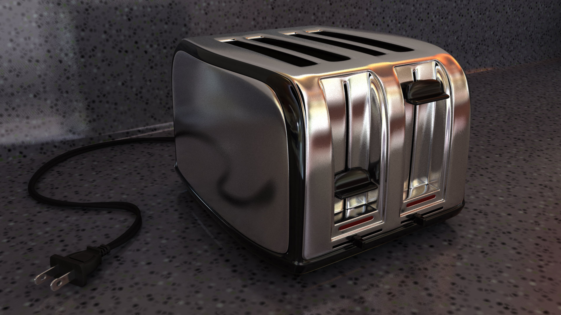 ArtStation - Little Toaster - Maya Polygon Modeling (Gnomon School of ...