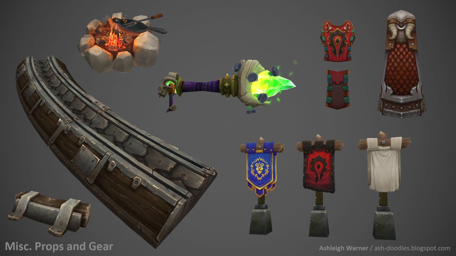 Ashleigh Warner - Misc. Props and Gear