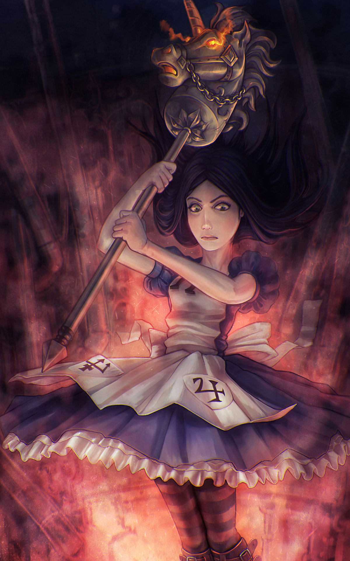 ArtStation - floating Alice