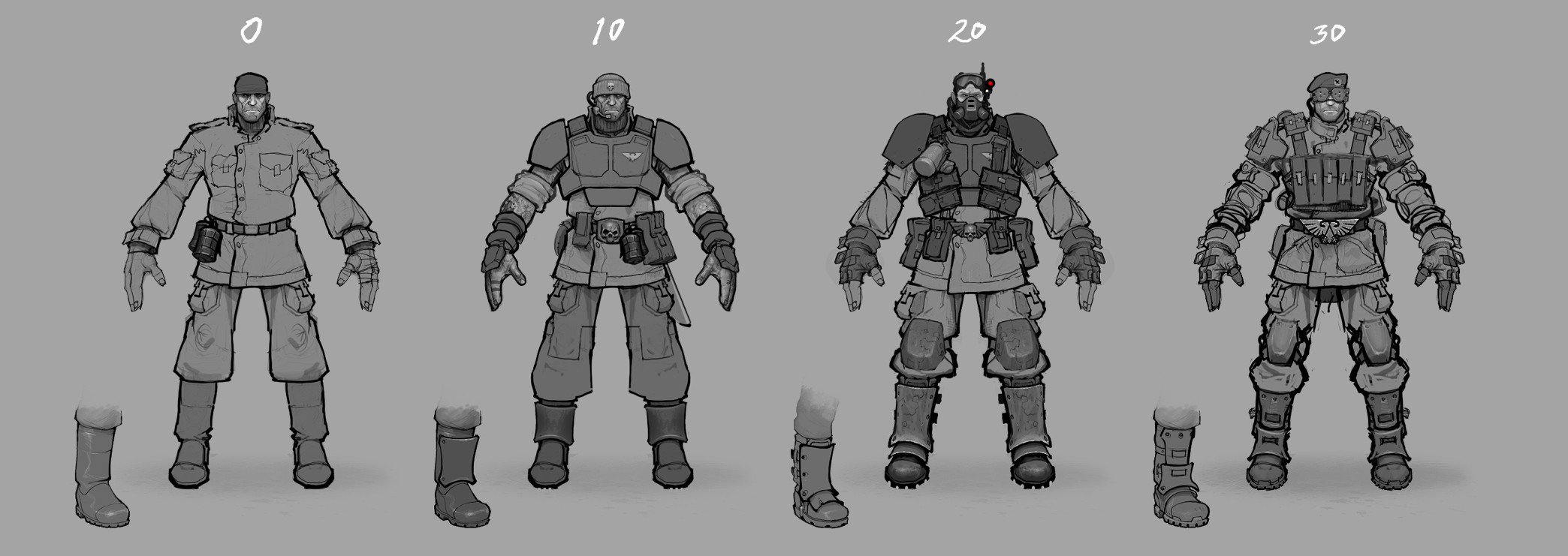 Ted Beargeon - WH40K DMO PC Armor