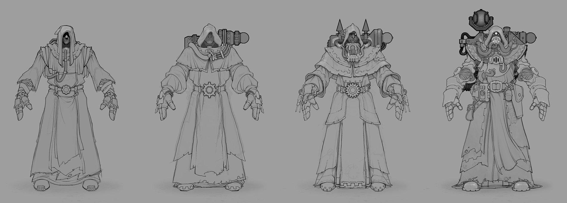 Ted Beargeon - Tech-priests of Mars