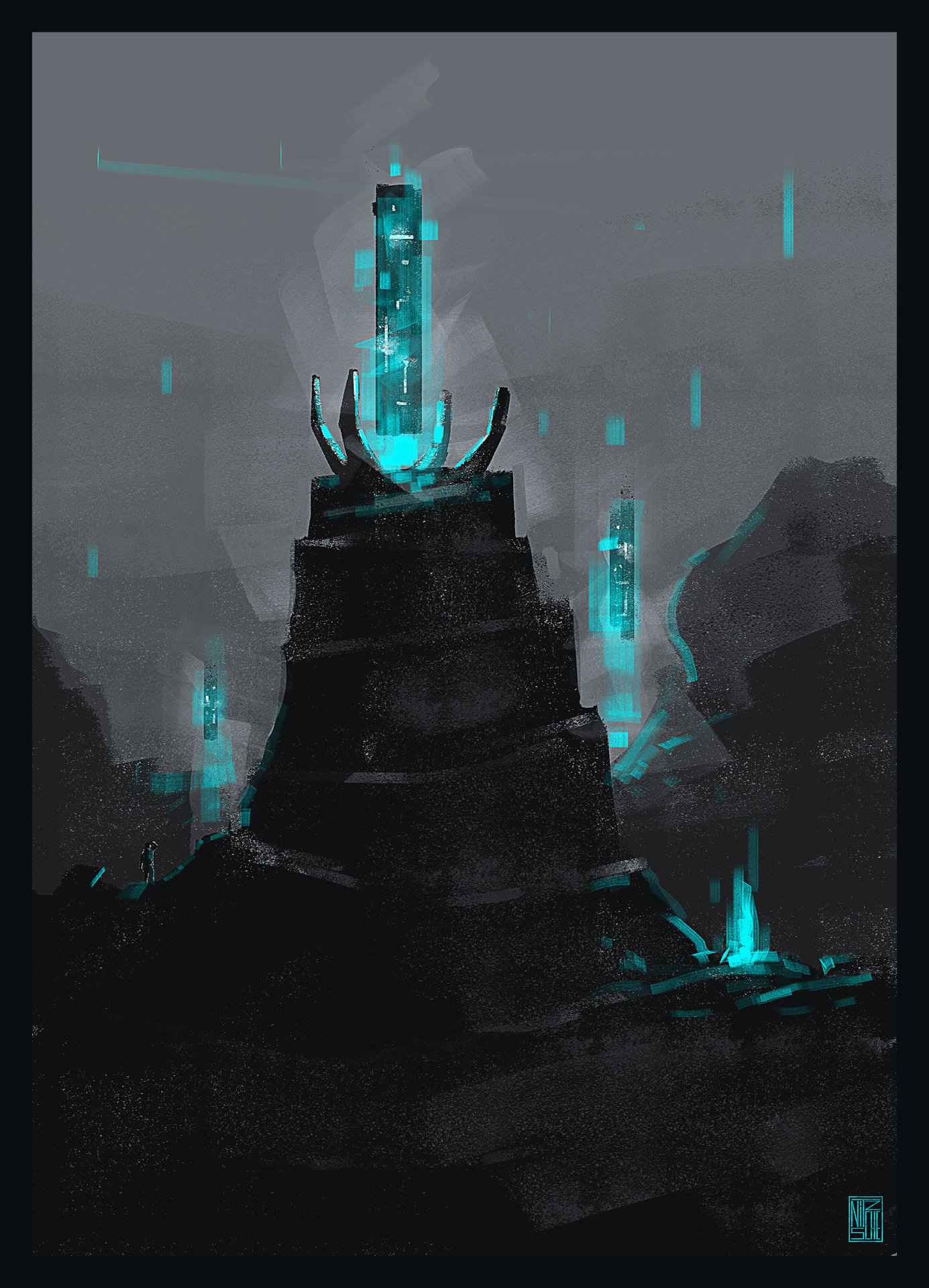 ArtStation - Concept art Study - Dark Obelion