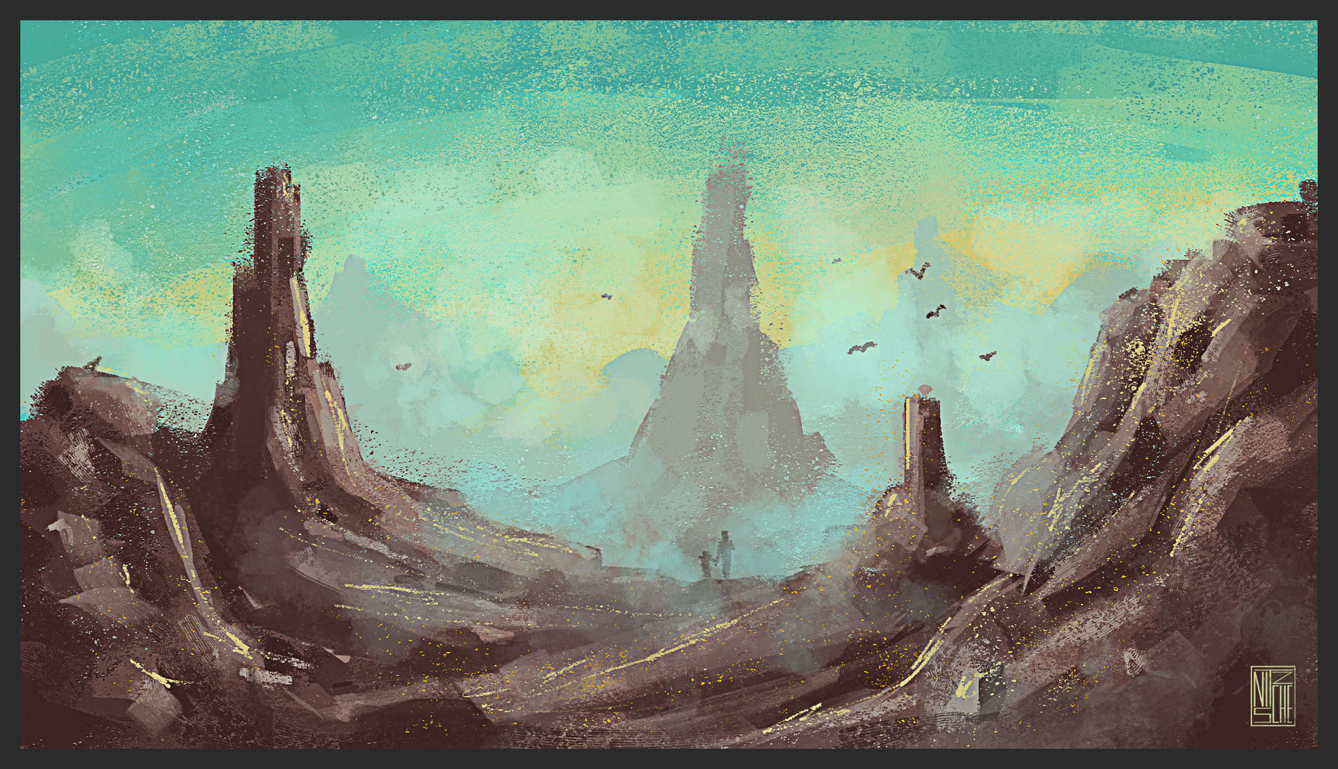 ArtStation - Concept art Study - Fog