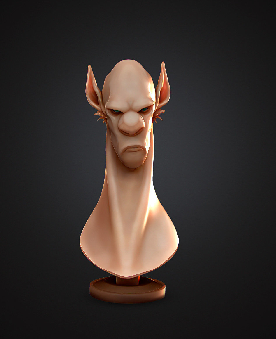 ArtStation - orc head