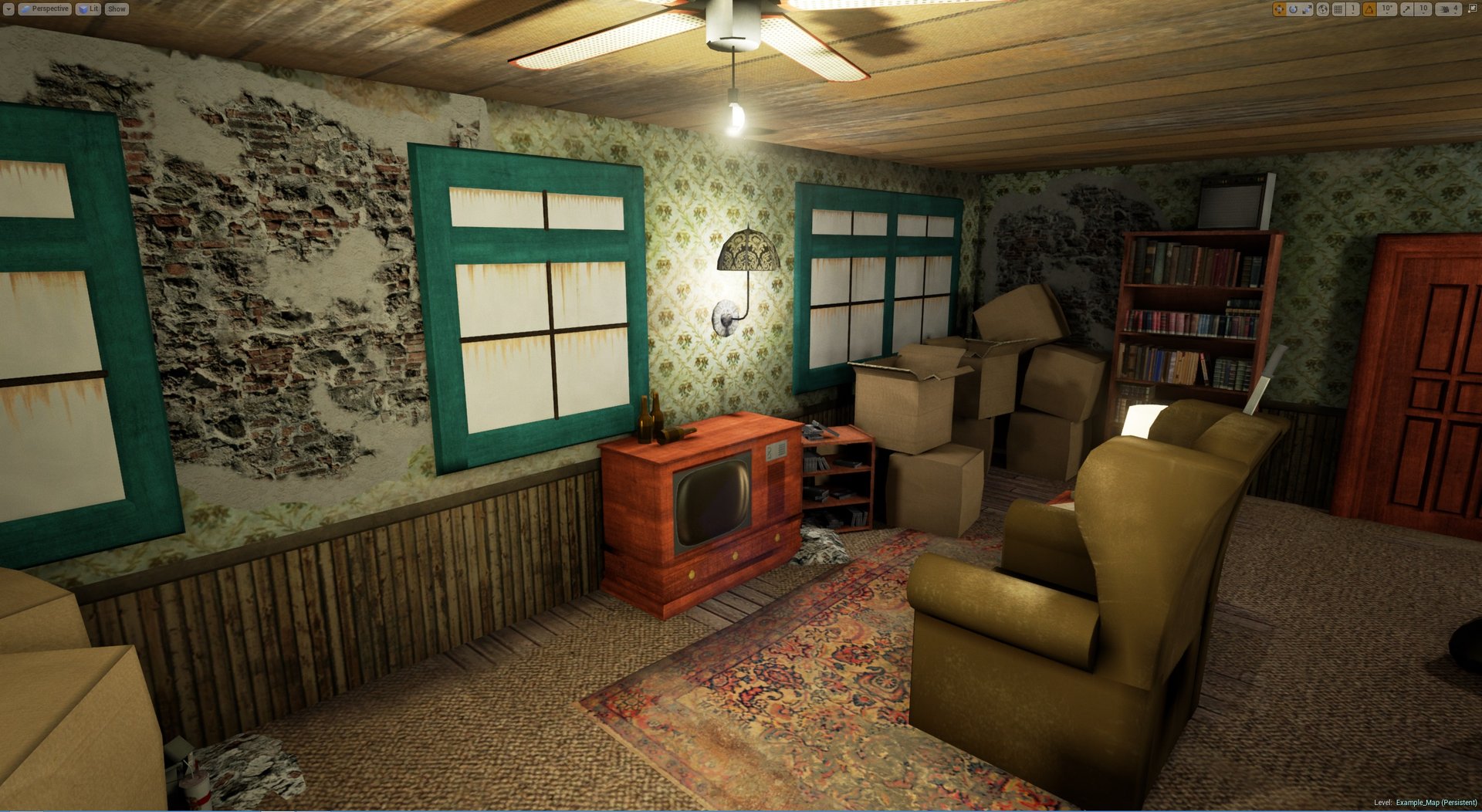 Enrique Martín Fúnez - Deadpool House - Unreal 4