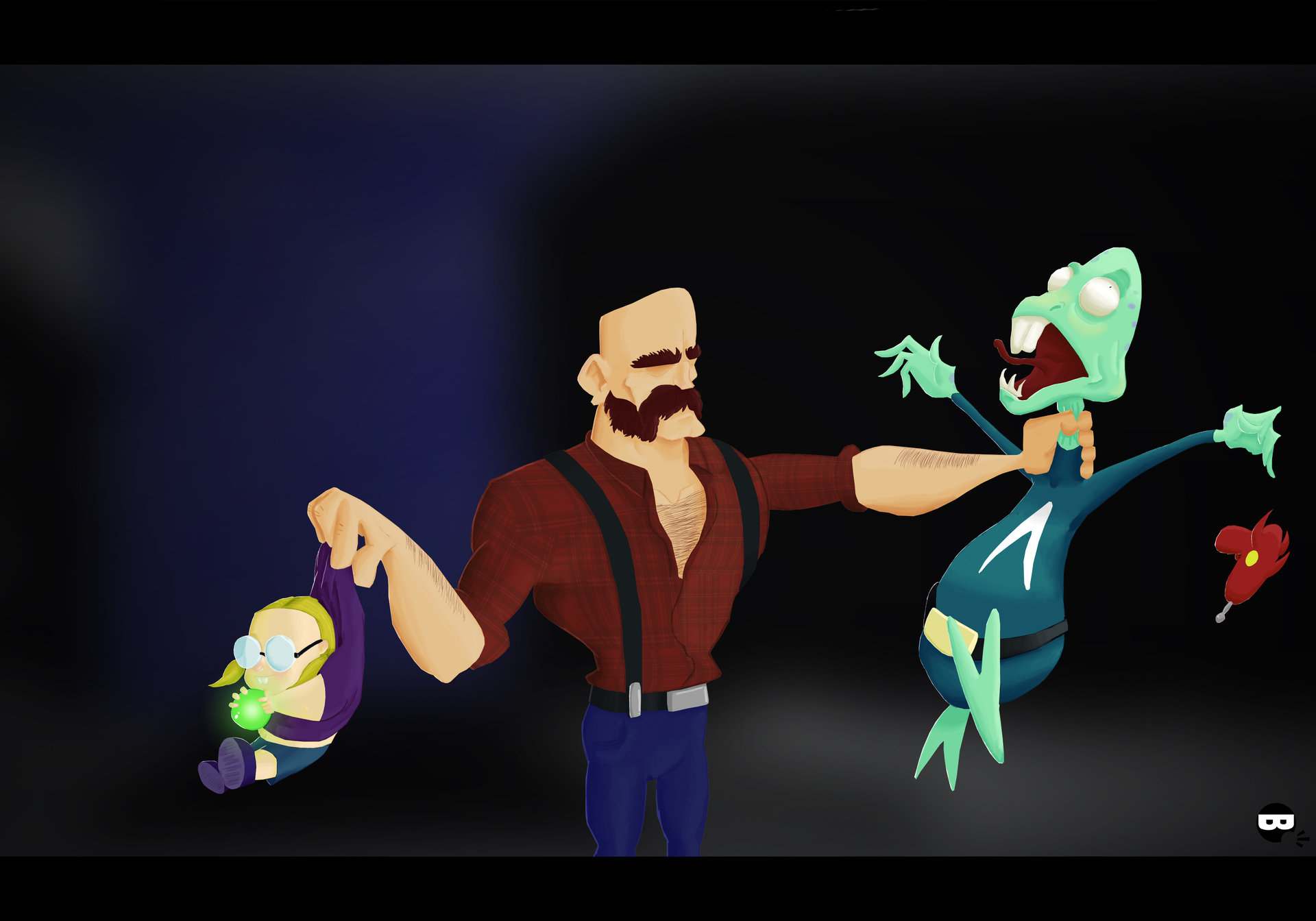 ArtStation - Hank and Mindy