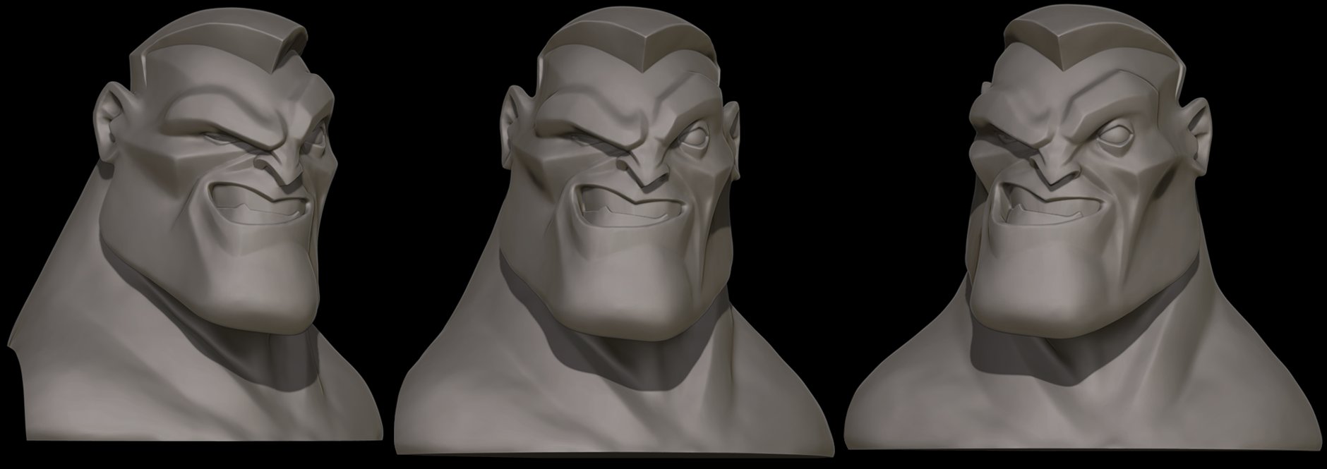 ArtStation - Cartoon 3D head