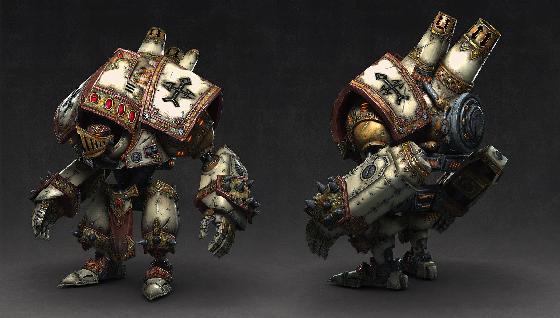 ArtStation - Warmachine Tactics - Extreme Crusader