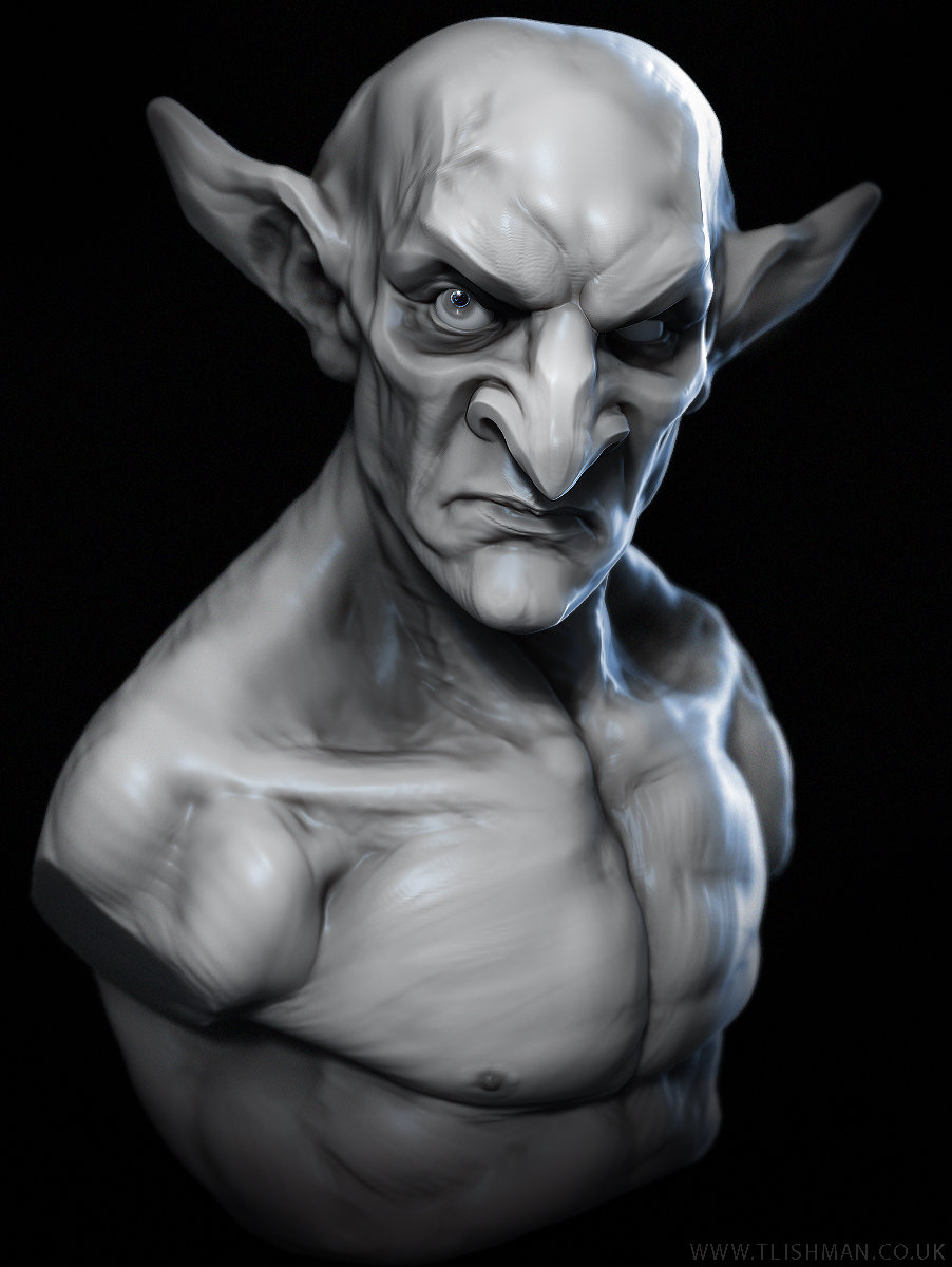 ArtStation - Goblin SpeedSculpt
