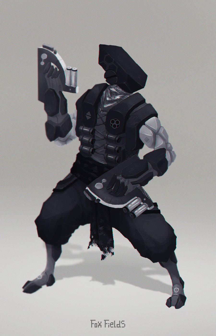 ArtStation - Techno Warrior