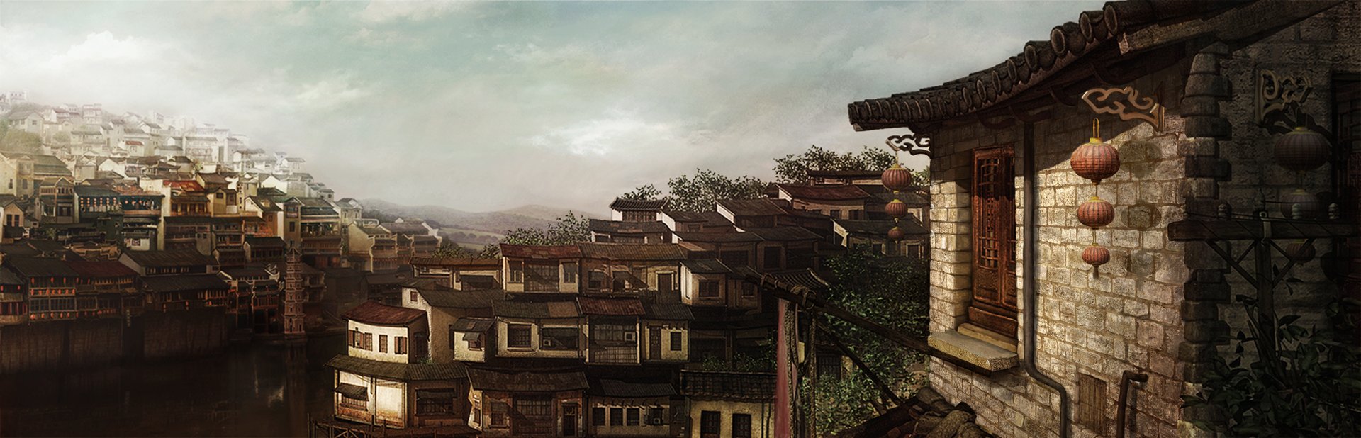 ArtStation - Feng Huang City - Modeling, Texturing, Shading, Lighting