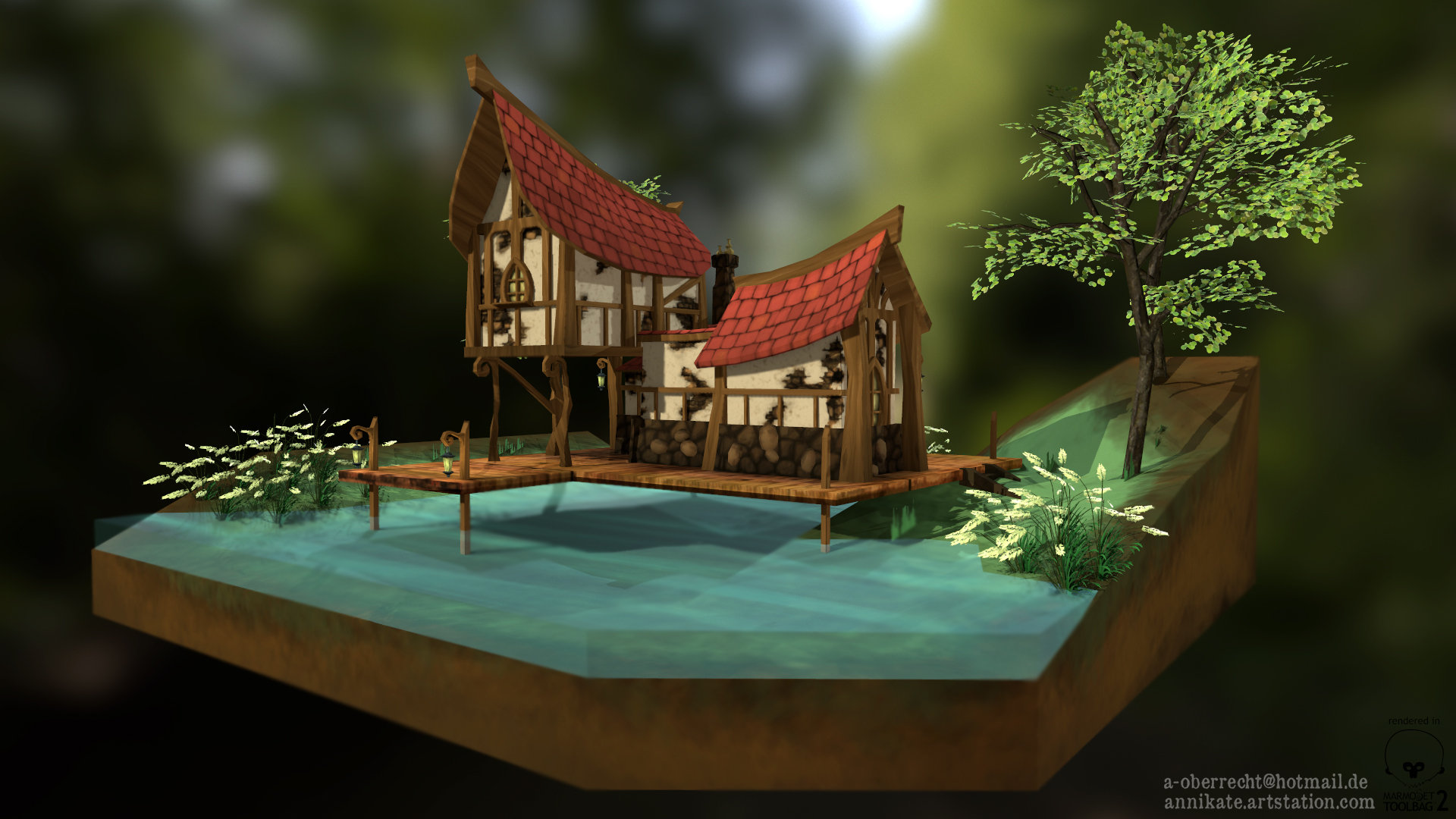 ArtStation - Fantasy House