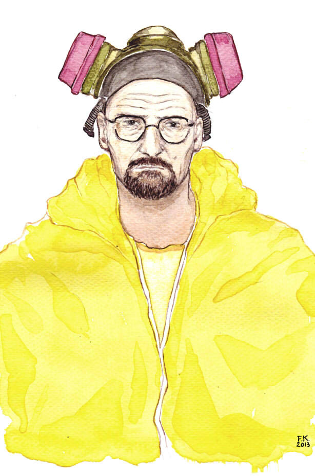 ArtStation - Breaking Bad Portraits