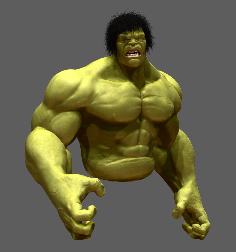 ArtStation - hulk concept