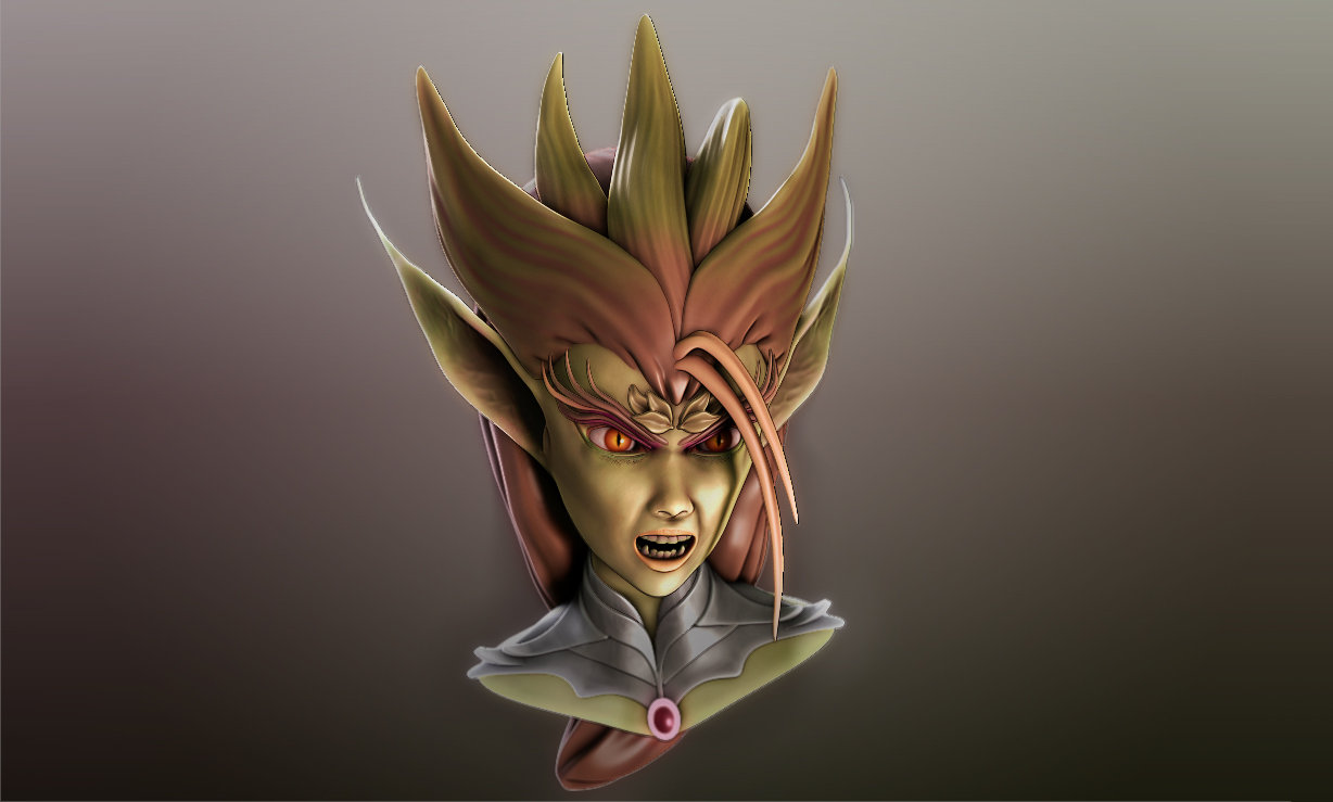 ArtStation - Zyra, League of Legends