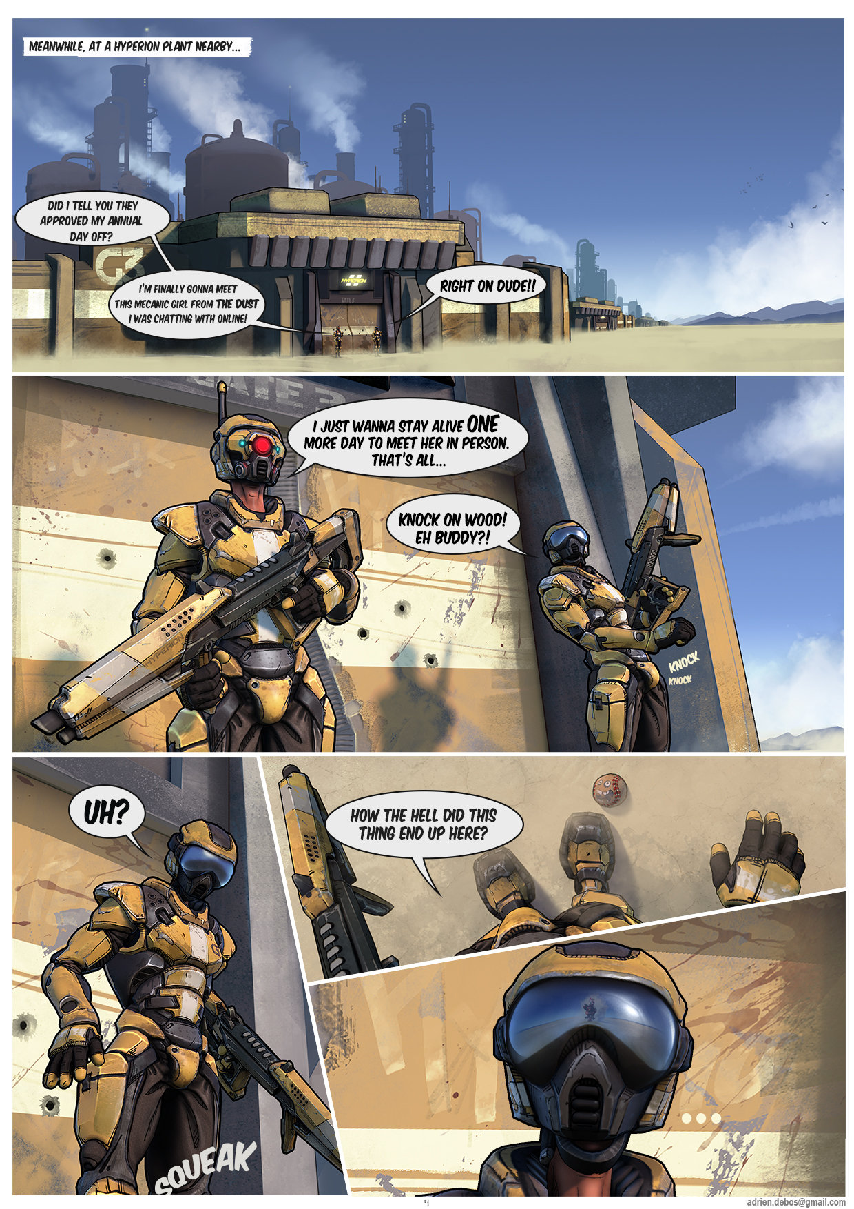 Adrien Debos - Not So Tiny Tina - Borderlands 2 Fan Art 2013