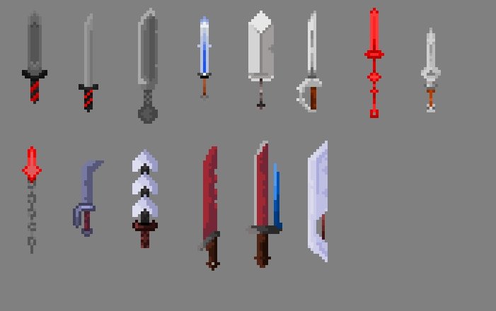 ArtStation - Arch Metal Pixel Weapons