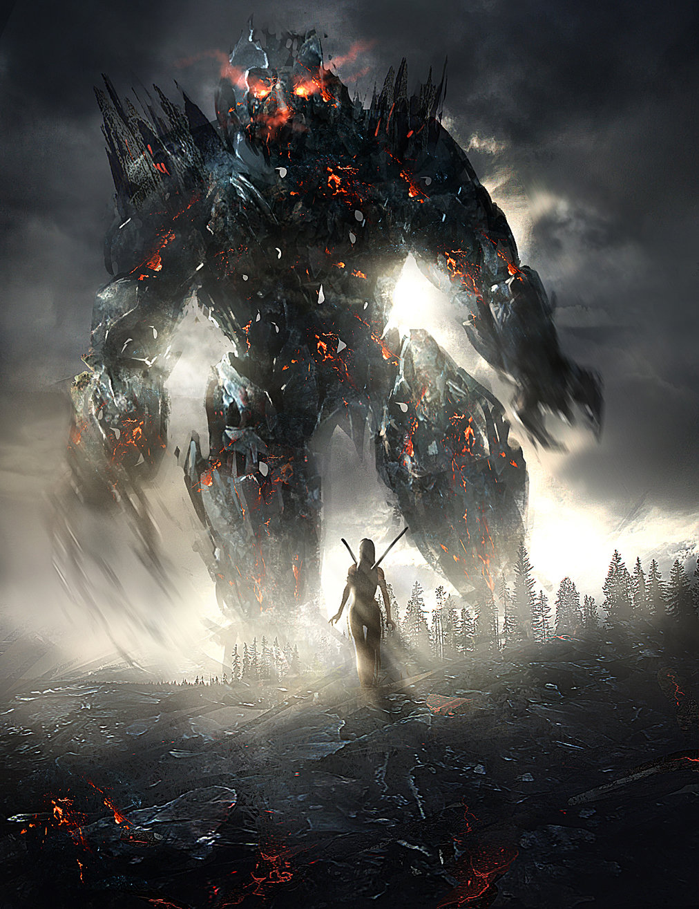 ArtStation - rock creature