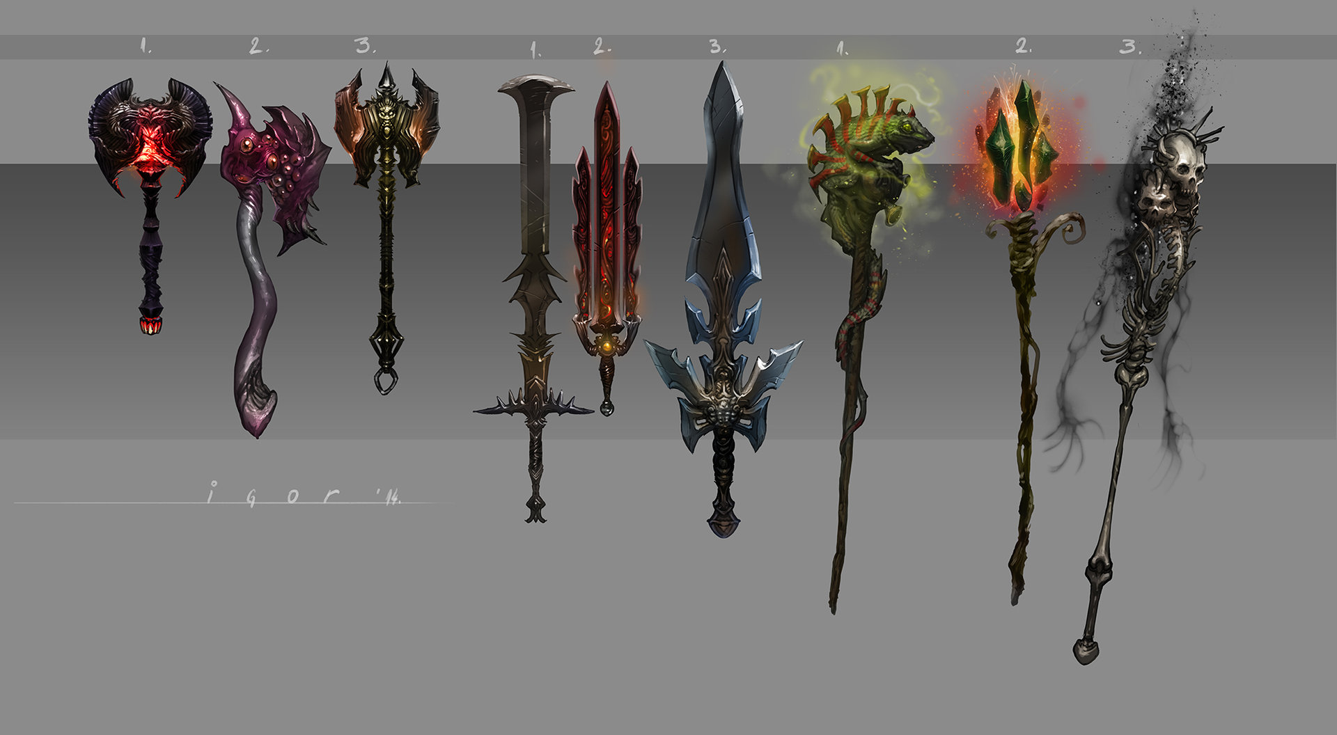 ArtStation - weapons