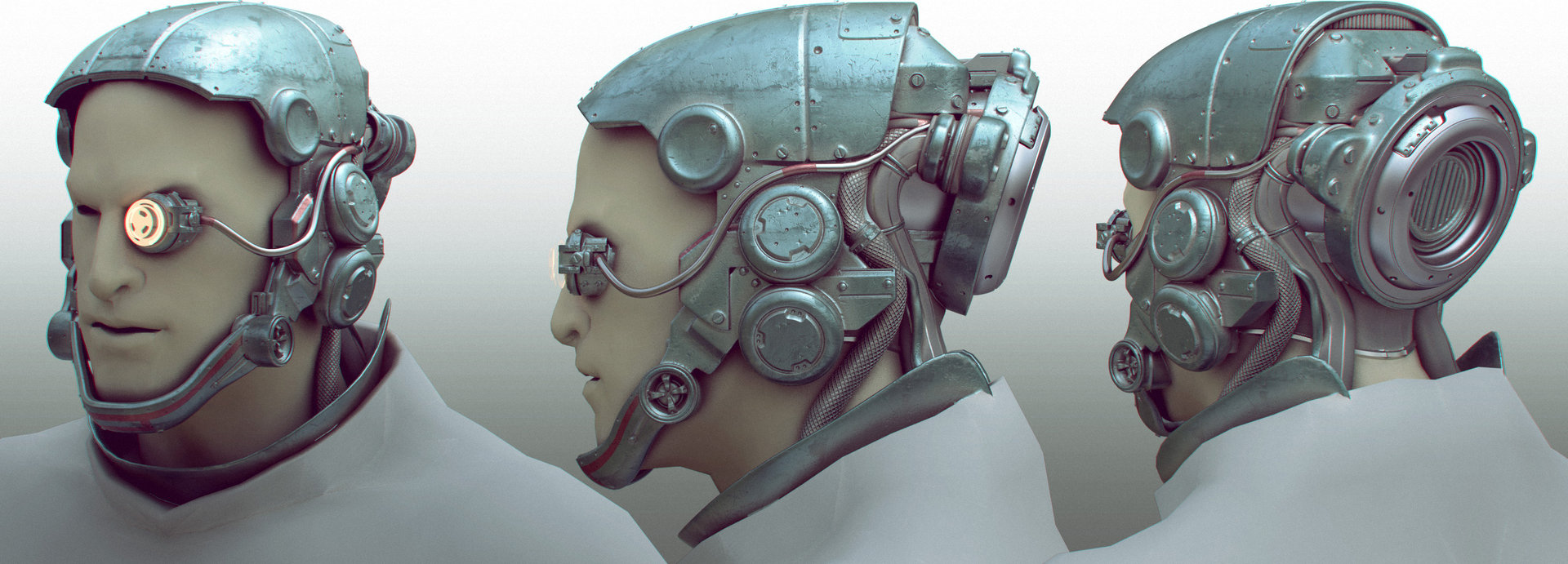 ArtStation - Scifi headgear