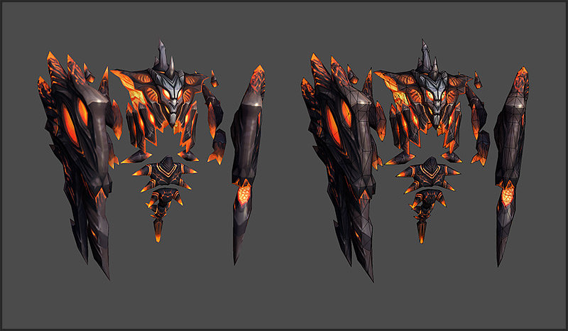 ArtStation - Golem fire