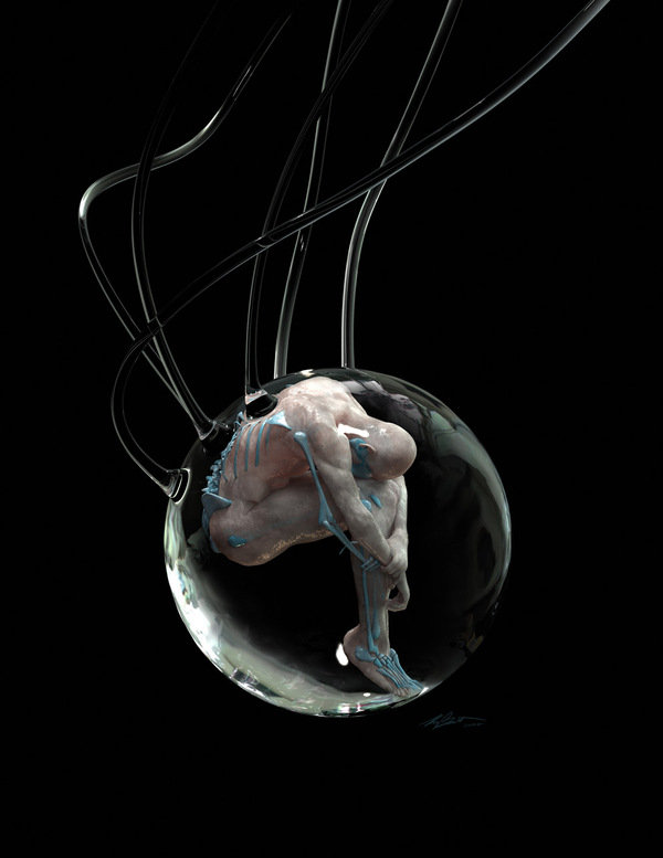 ArtStation - Embryo III (Poser Pro Brand Image)