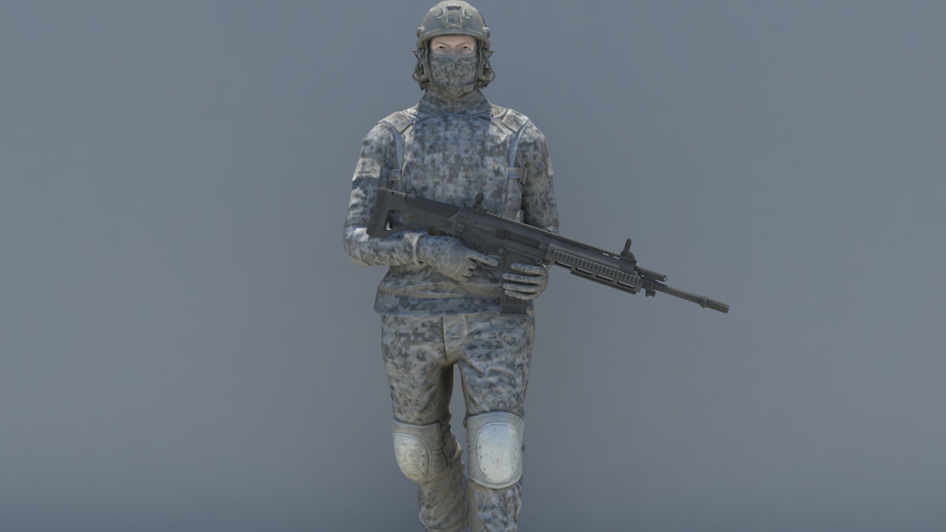 ArtStation - Military Bandit W/ACW-R