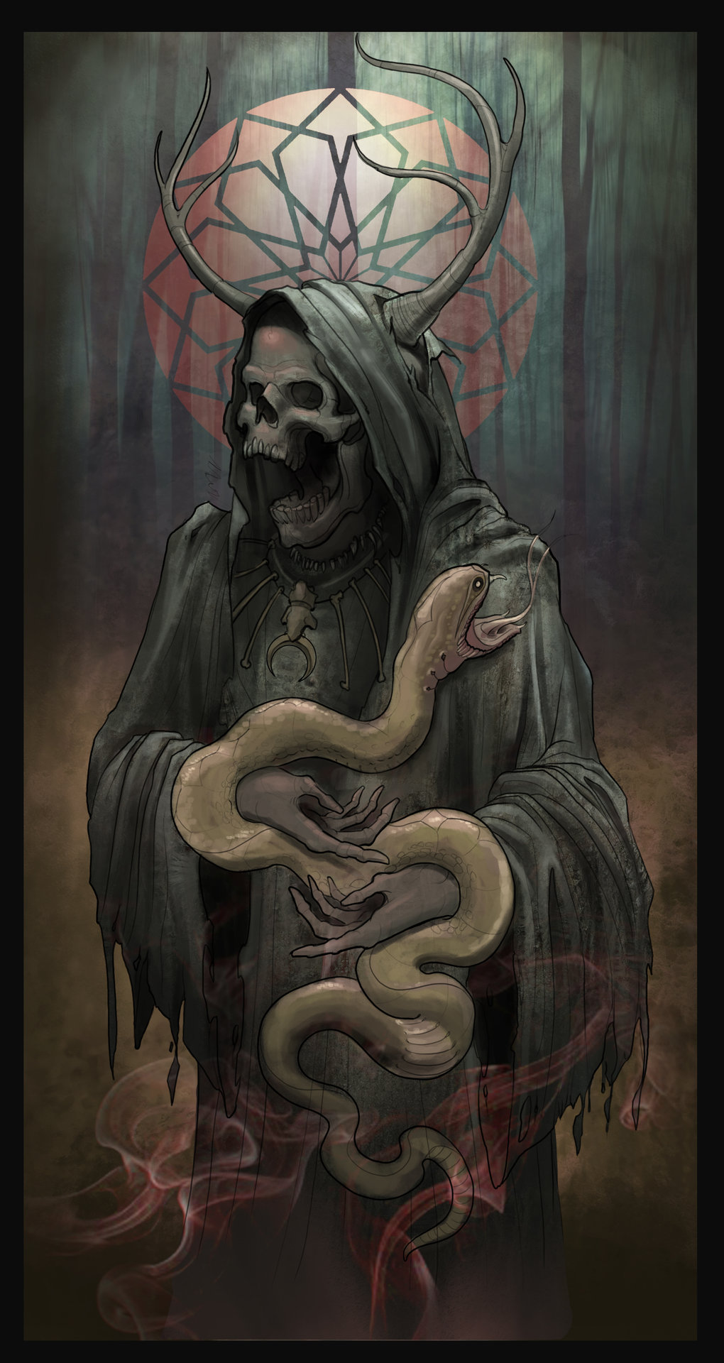 ArtStation - swamp skeleton