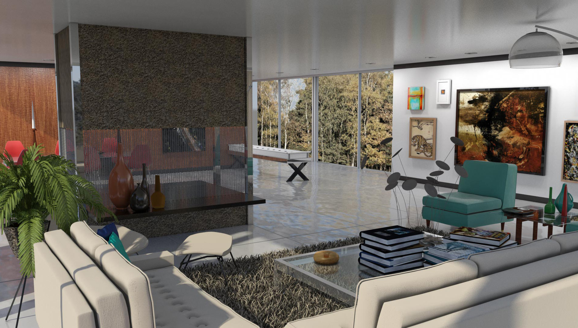 ArtStation - Living room 1