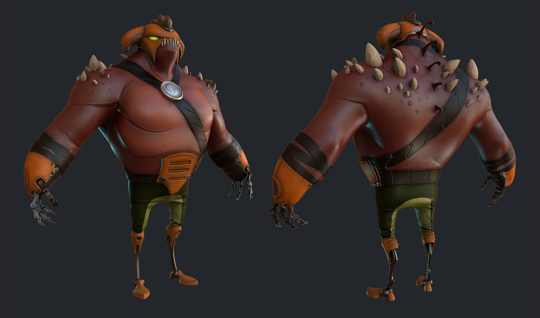 ArtStation - funny creature 01