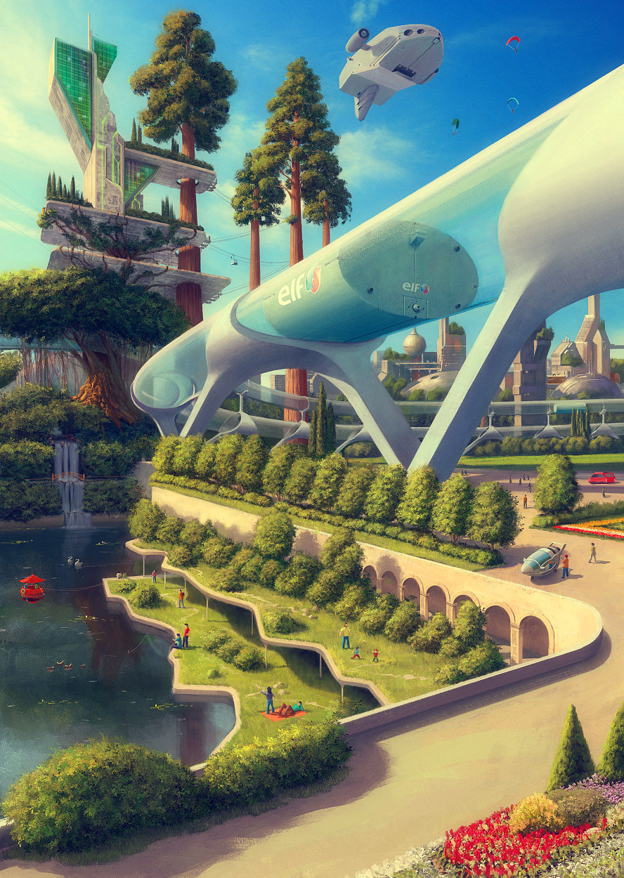ArtStation - Eco City