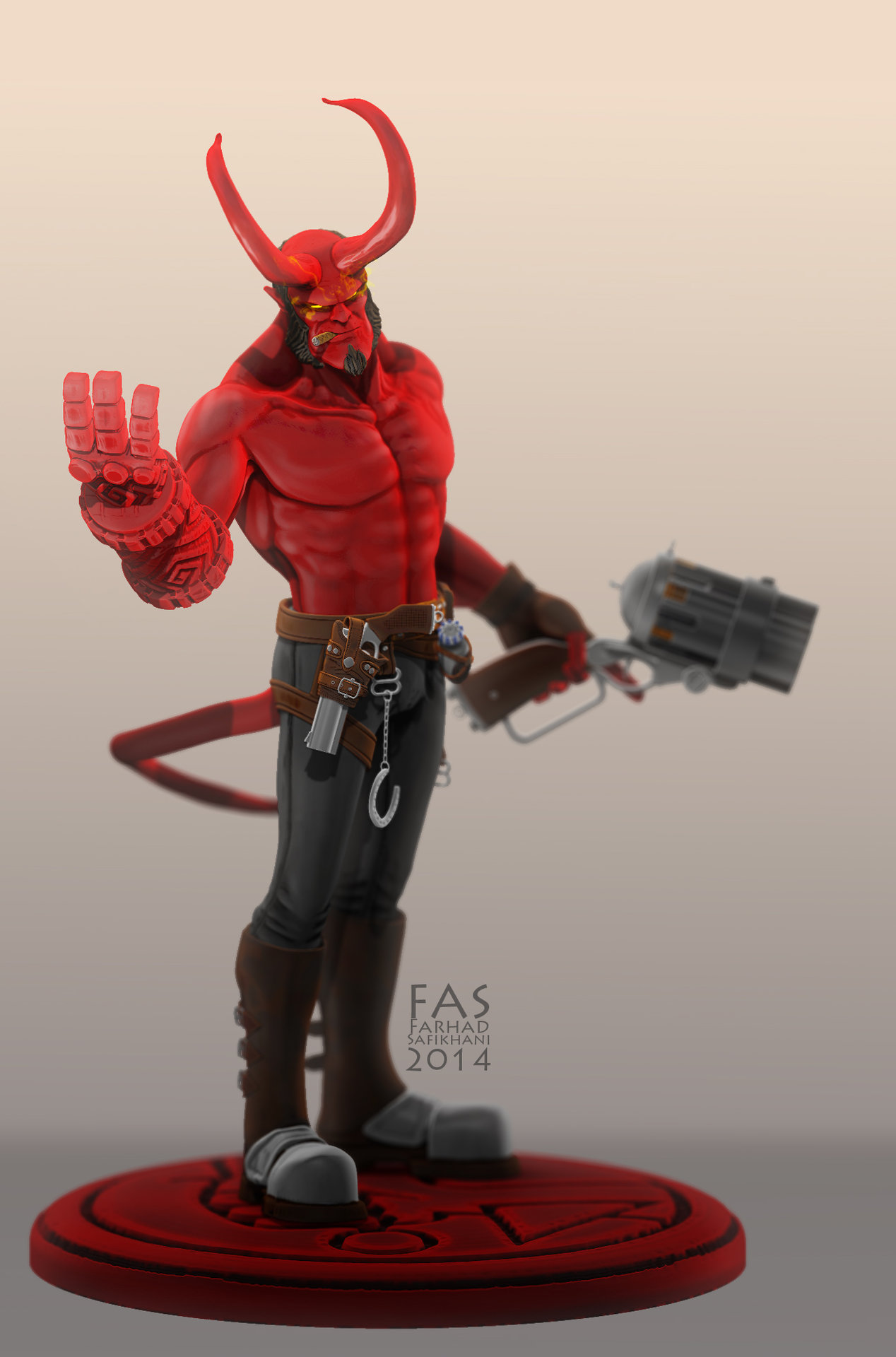 ArtStation - Hellboy