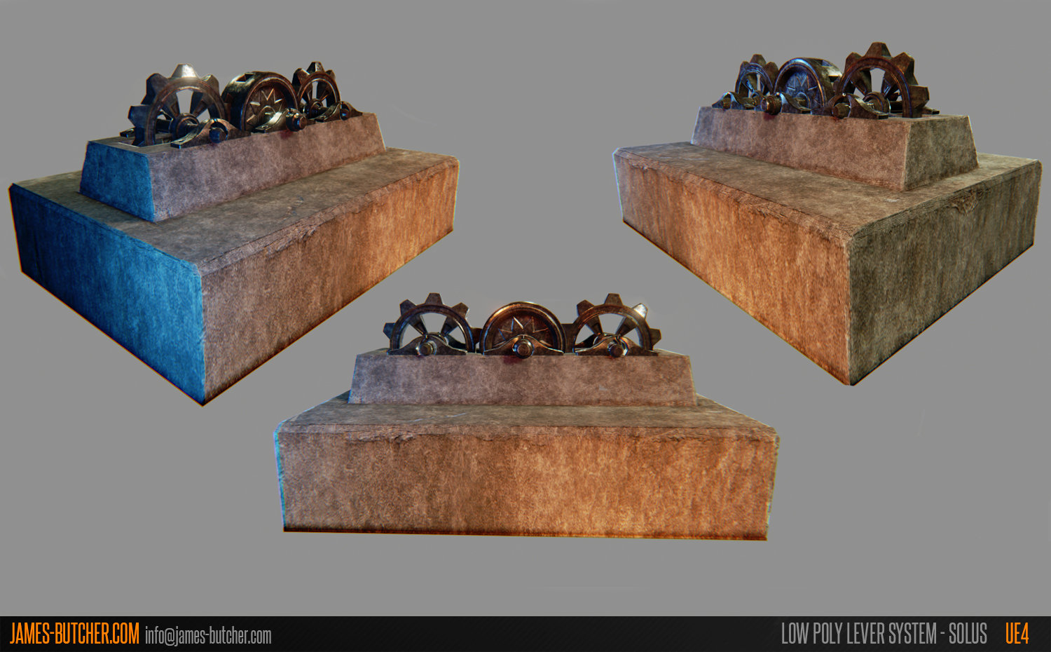 ArtStation - Lever Mechanism - Unreal Engine 4