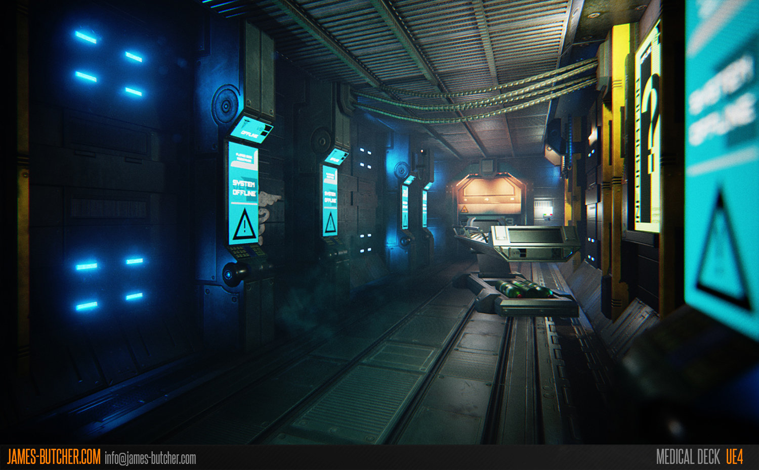 ArtStation - Medical Deck - Unreal Engine 4