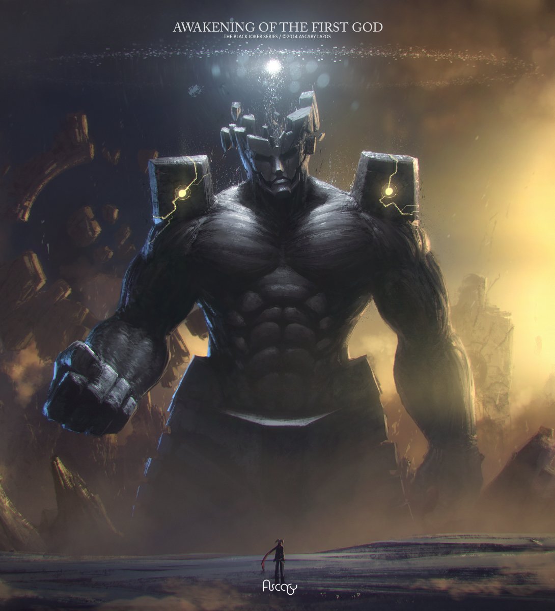 ArtStation - Awakening of the first god