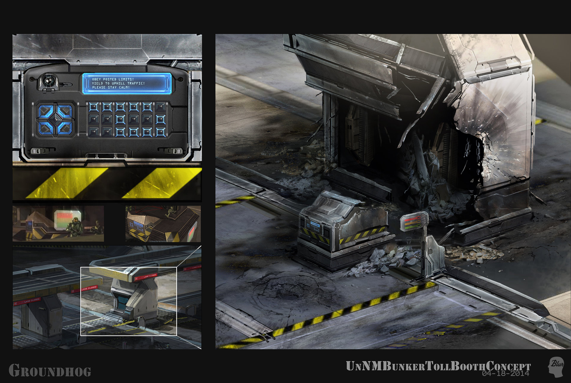 ArtStation - Halo Bunker