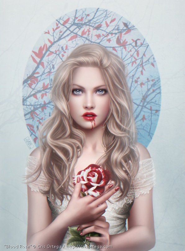 Vampire Blood Rose