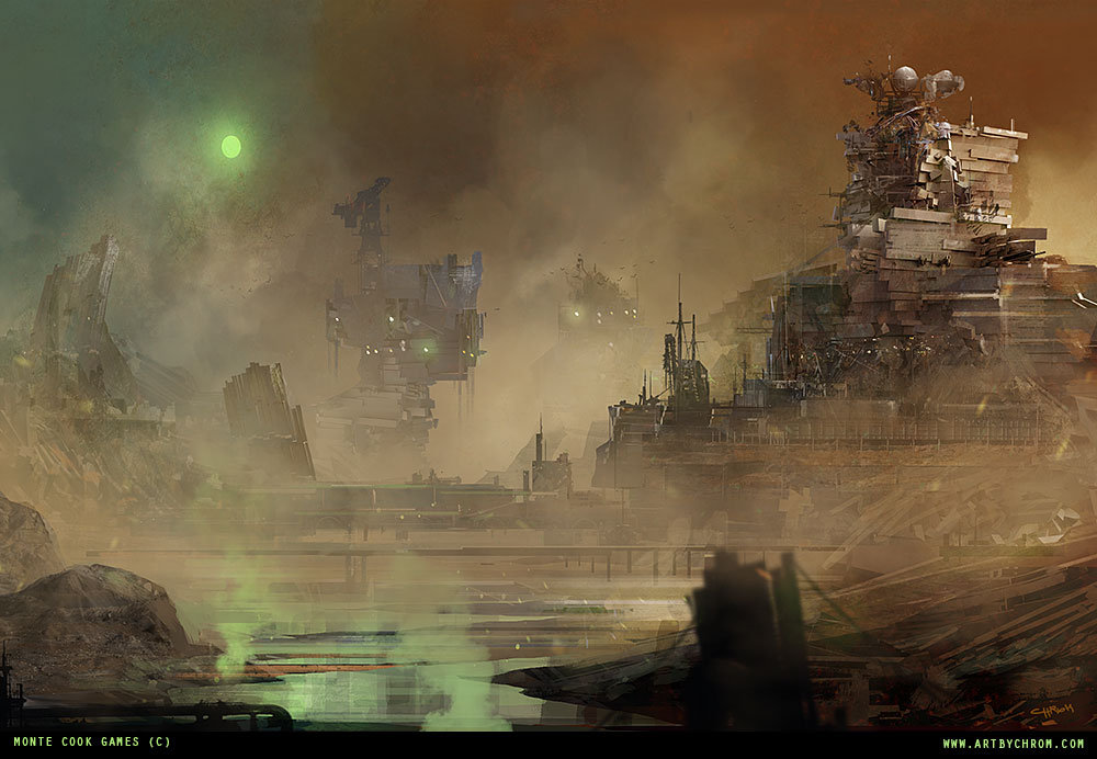 ArtStation - Monte Cook Games, Dimitar Tzvetanov - chrom