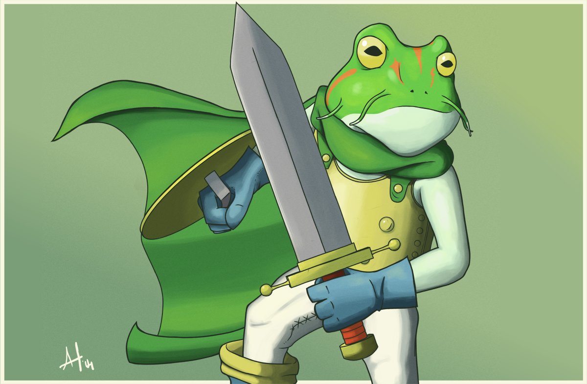 ArtStation - Frog - Chrono Trigger